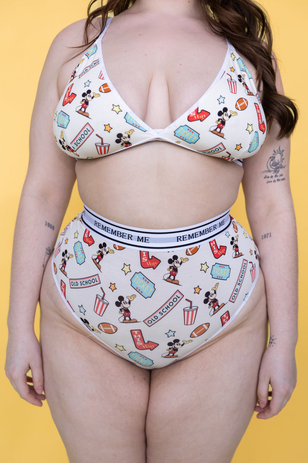 Tanga Taille Haute "REMEMBER ME" – popunderwear